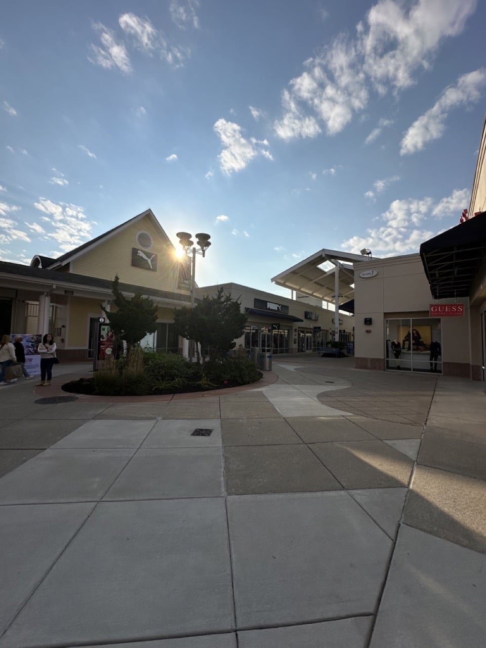 NJ Outlet Center Concrete Walkway Revitalization by Swan Co.